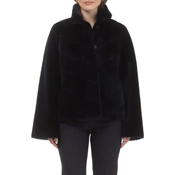 Gorski Genuine Shearling Reversible Jacket
