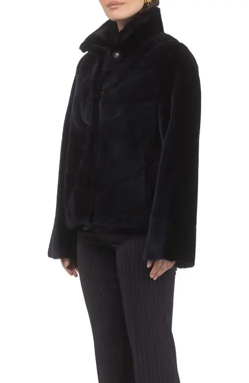 Gorski Genuine Shearling Reversible Jacket