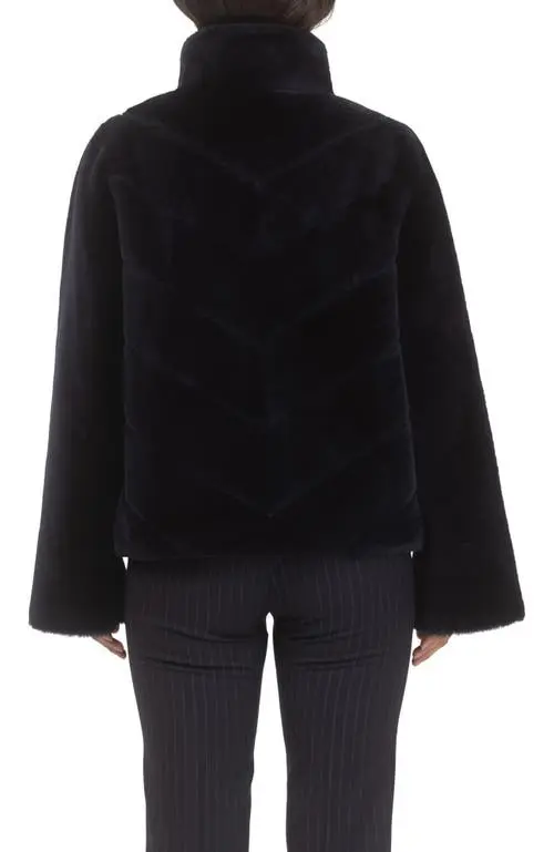 Gorski Genuine Shearling Reversible Jacket