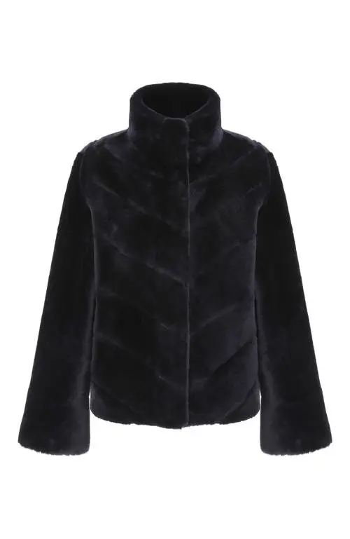 Gorski Genuine Shearling Reversible Jacket