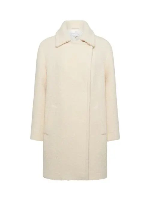 Gerard Darel Maiwenn Bouclé Mid-length Coat