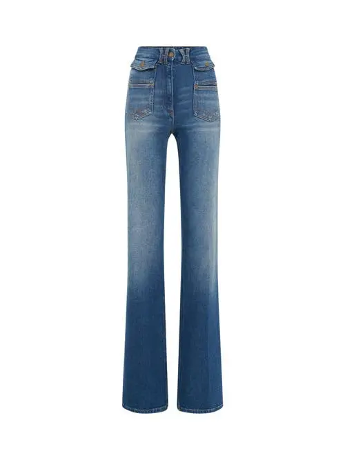 Gerard Darel Anna Flared High-rise Jeans