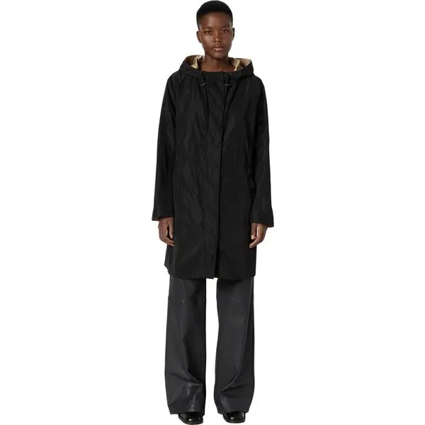 Gerard Darel Ximena Hooded Reversible Parka Coat