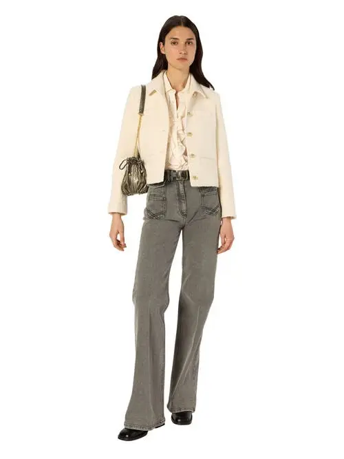 Gerard Darel Norine Short Tweed Jacket