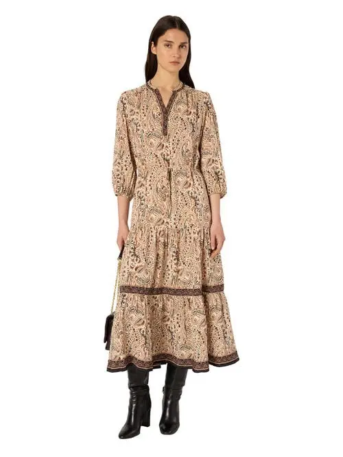 Gerard Darel Lyna Flowing Midi Dress