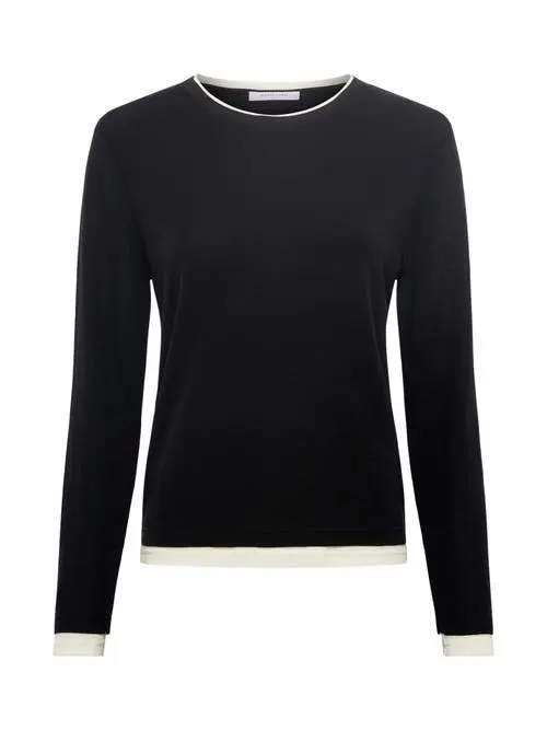 Gerard Darel Hanae Wool Knit Top