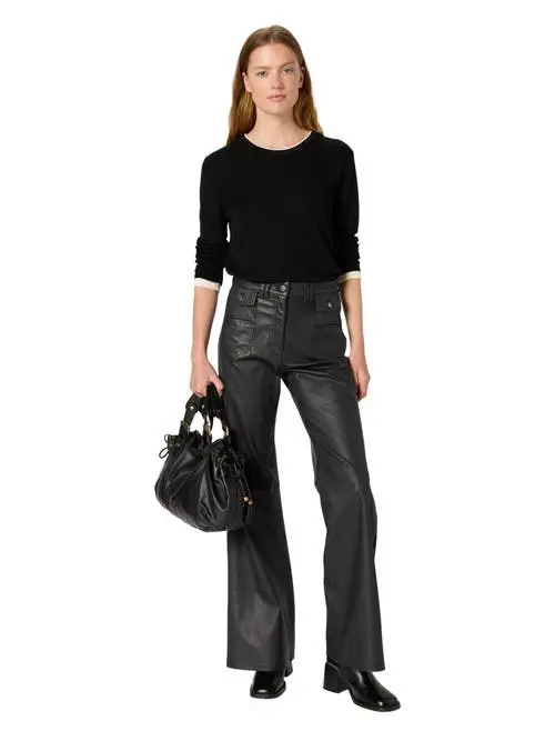 Gerard Darel Hanae Wool Knit Top