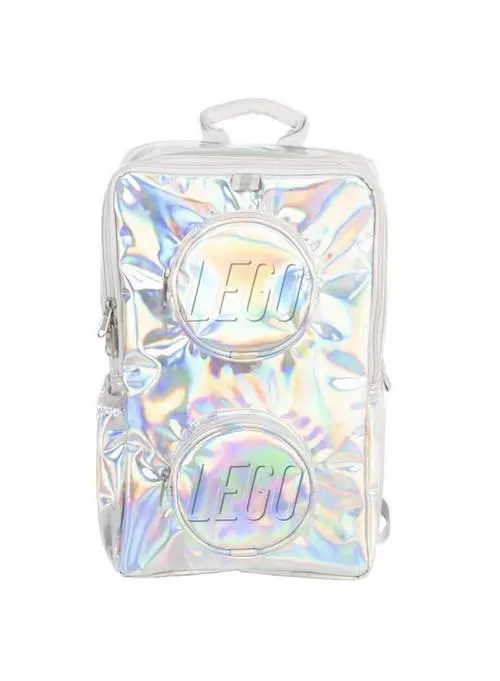 Lego Brick Backpack - Silver