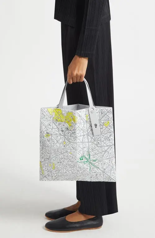 Issey Miyake Map Print Tote