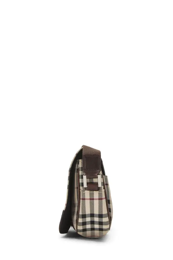 Burberry House Check Flap Crossbody