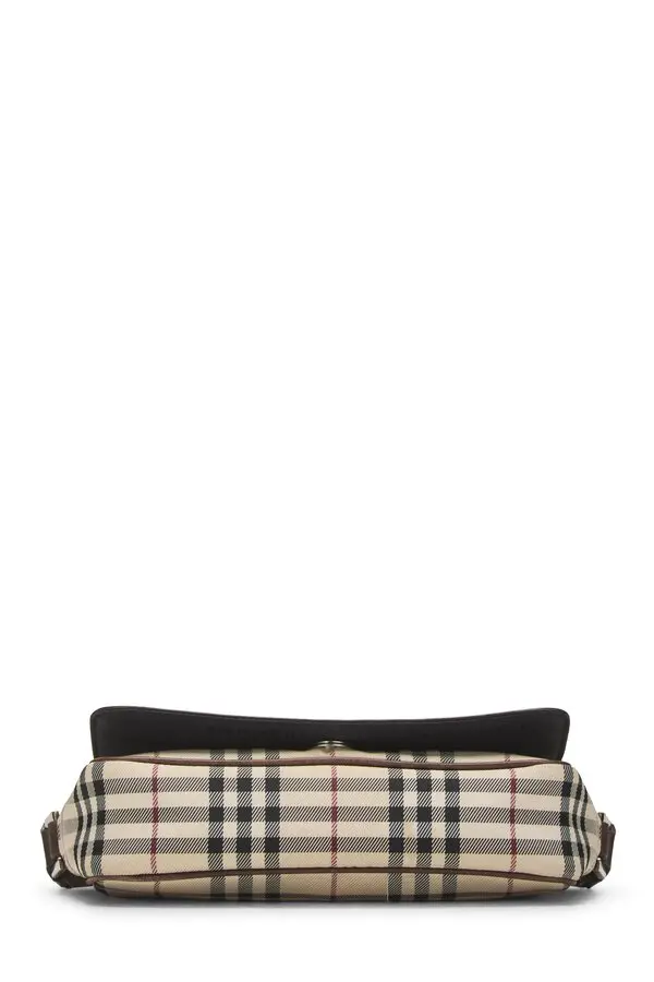 Burberry House Check Flap Crossbody