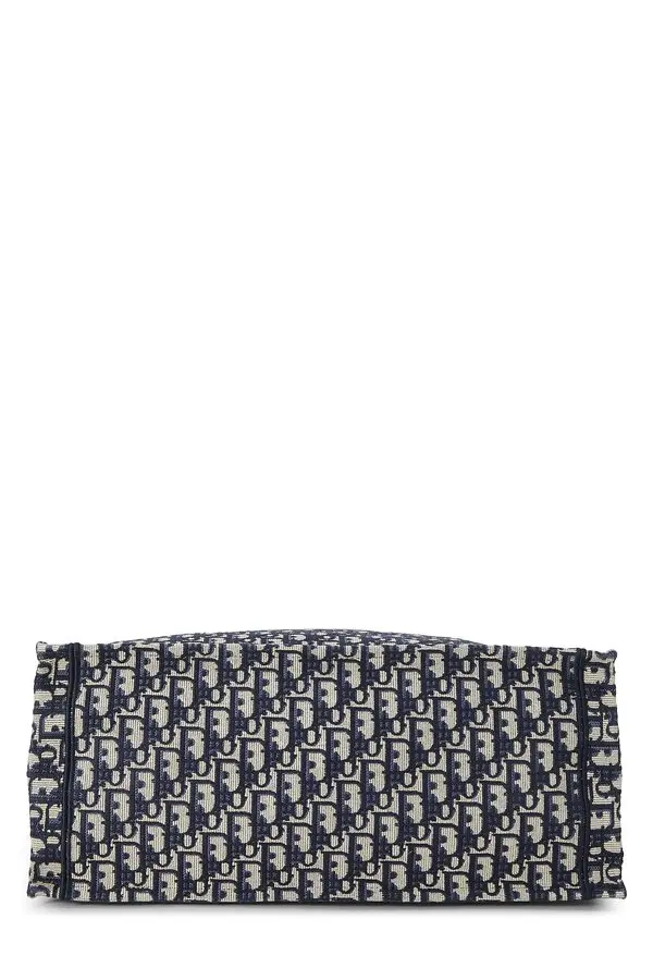 Dior Oblique Book Tote - Navy