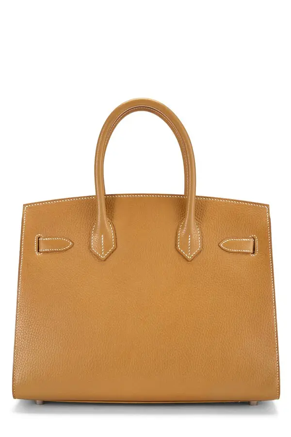 Hermès Natural Sable Vache Naturelle Grainée Birkin 30