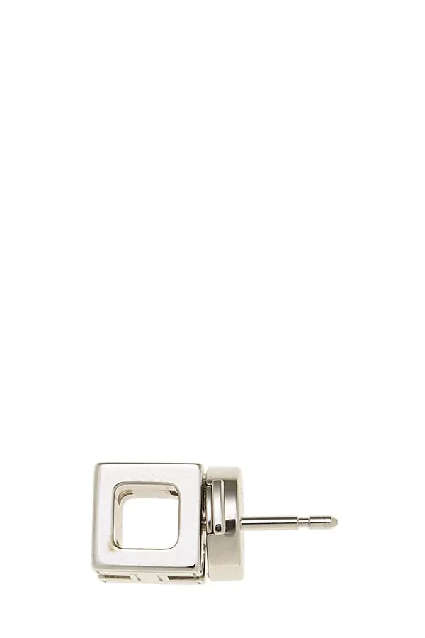 Hermès Cage D'h Stud Earrings - Blue