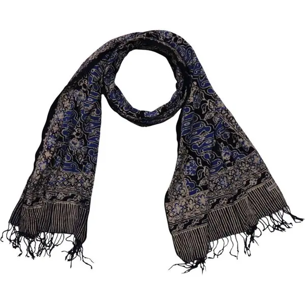 KASIH CO-OP Handmade Batik Scarf - Midnight Autumn