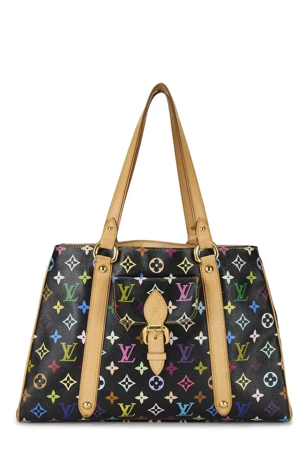 LOUIS VUITTON Takashi Murakami X Monogram Multicolore Aurelia - Black