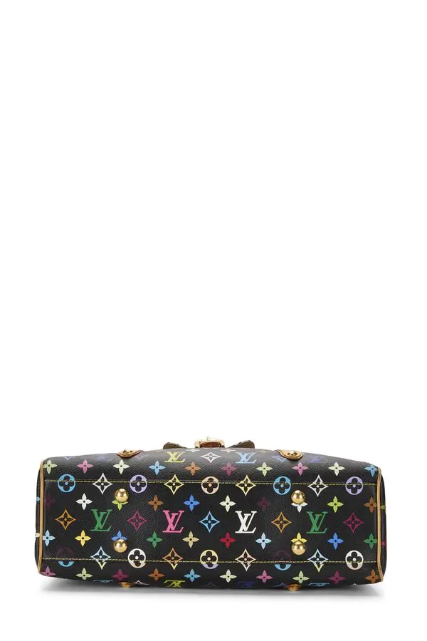 LOUIS VUITTON Takashi Murakami X Monogram Multicolore Aurelia - Black