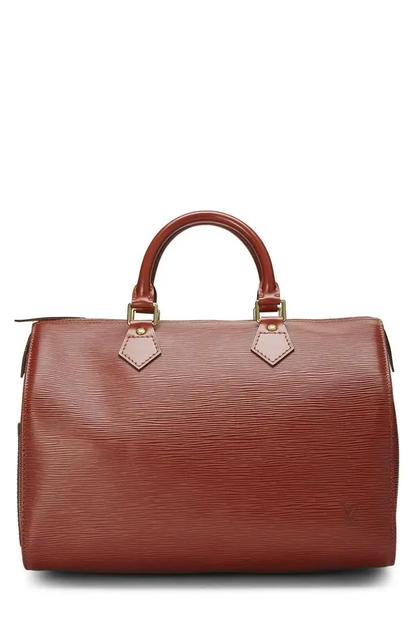 LOUIS VUITTON Epi Speedy 30 - Brown