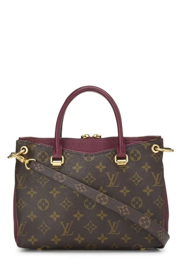 LOUIS VUITTON Monogram Canvas Pallas Nm - Brown