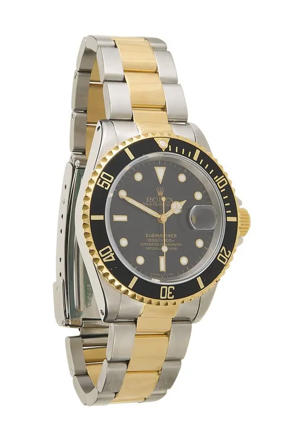 Rolex 40mm Two-tone Submariner - Black