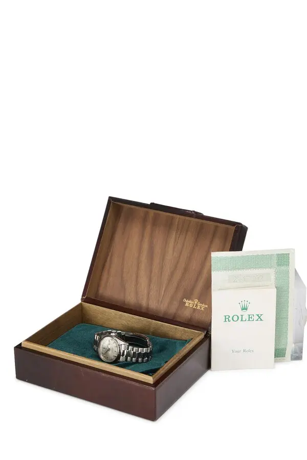 Rolex White Gold Diamond Dial President 36mm