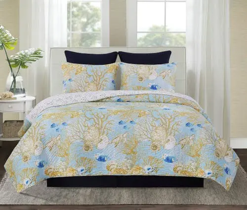 C&F HOME Belmont Reef Quilt Bedding Collection