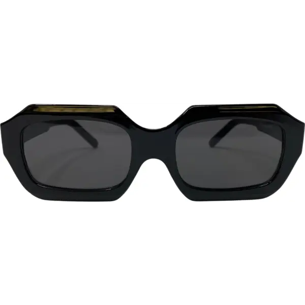 YOUZEY Geometric Sunglasses - Black
