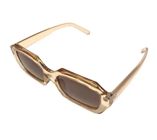YOUZEY Geometric Sunglasses - Mocha