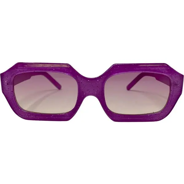YOUZEY Geometric Sunglasses - Purple