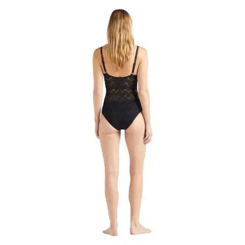 Vilebrequin Lace One-piece Swimsuit - Black