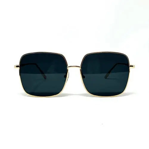 YOUZEY Square Frame Sunglasses - Black