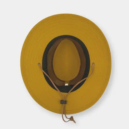 KANUT SPORTS Bouie Safari Wide Brim Hat - Mustard