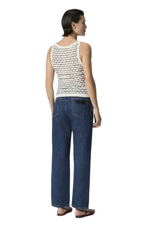 Missoni Cashmere And Viscose Tank Top With Contrast Trims