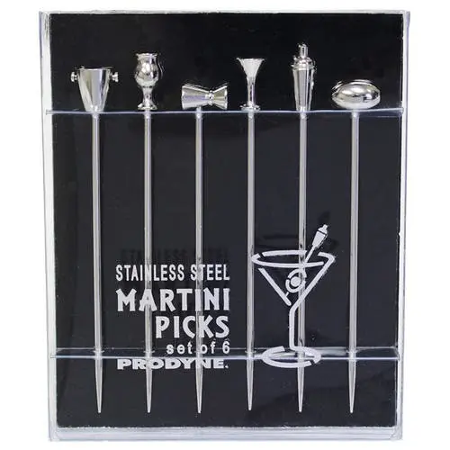 PRODYNE Stainless Steel Legacy Martini Picks