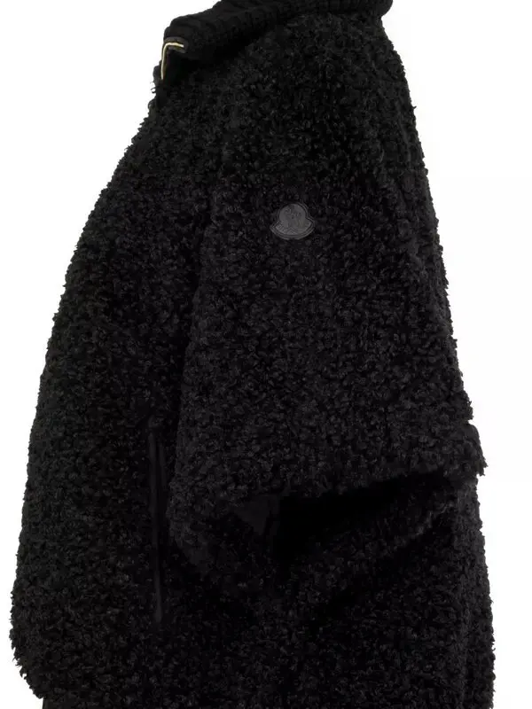 Moncler Zip-up Fleece Cape