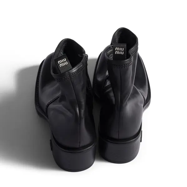 Miu Miu Calf Leather Booties