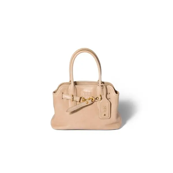 Miu Miu Aventure Nappa Leather Bag