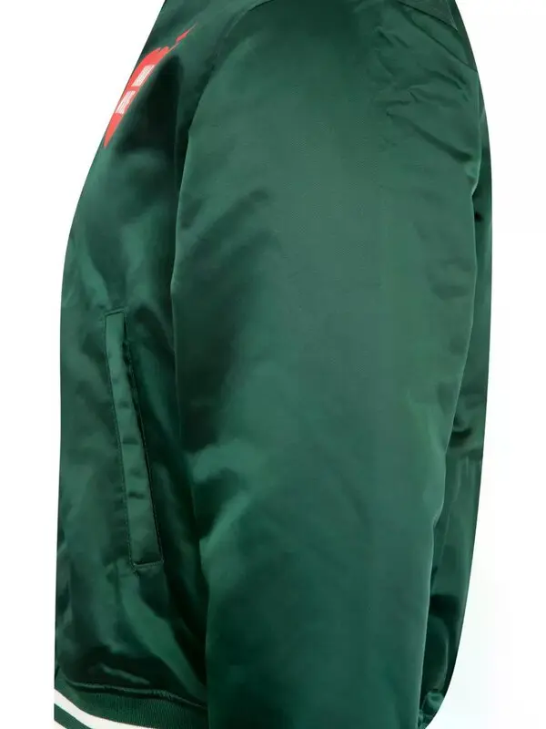 HUMAN MADE Heart-detail Bomber Jacket - Green