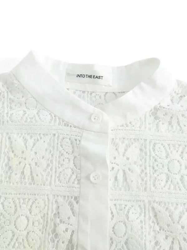 INTO THE EAST Embroidered Blouse