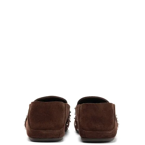 GIUSEPPE ZANOTTI Rupert Studded Loafers - Brown