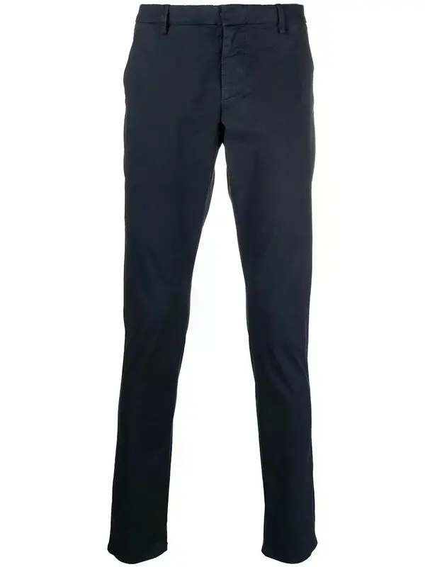 DONDUP Straight-leg Chinos - Blue