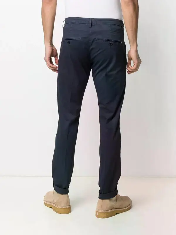DONDUP Straight-leg Chinos - Blue