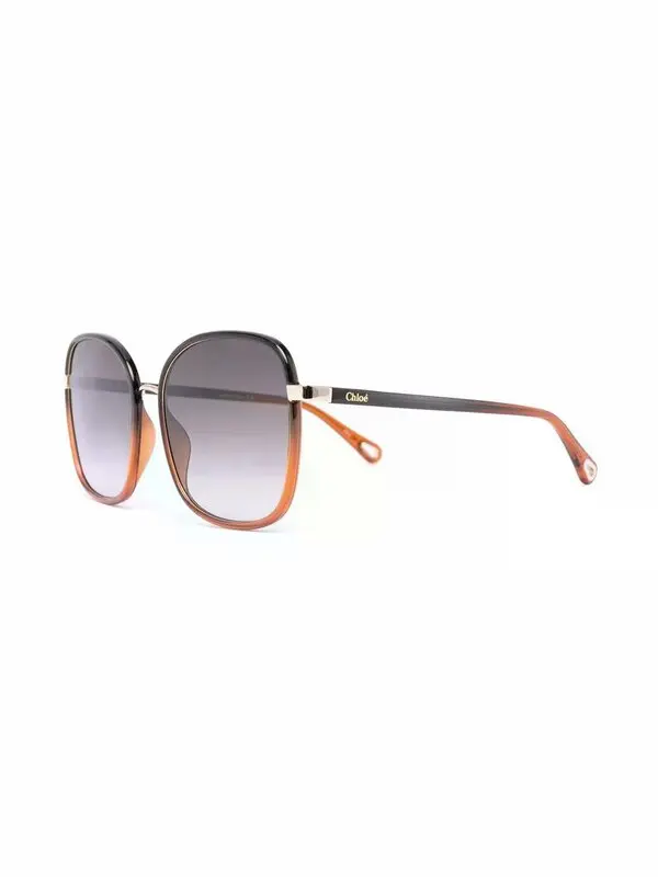 Chloé Tinted Oversized Sunglasses