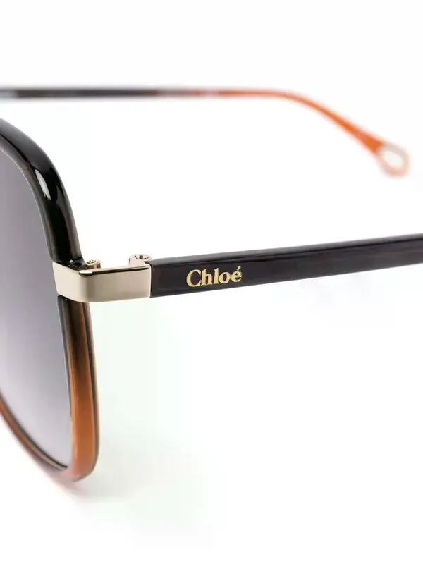 Chloé Tinted Oversized Sunglasses
