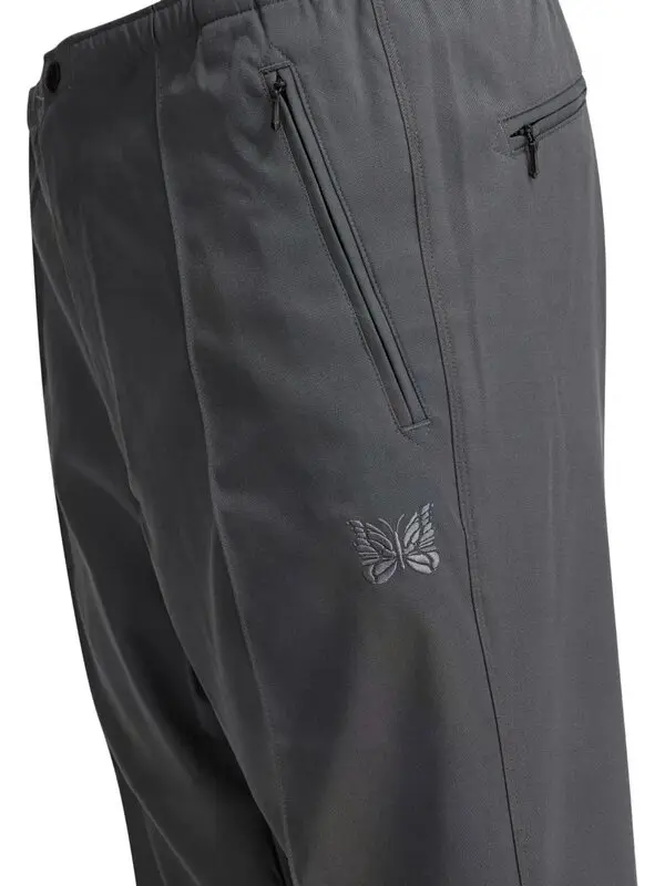 Needles Elasticated-waistband Logo-embroidered Track Pants
