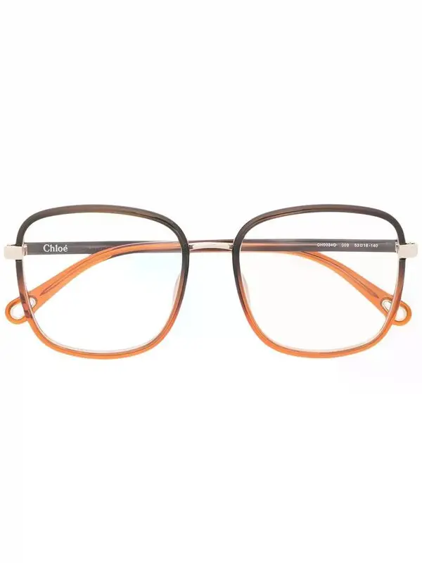 Chloé Oversized Square Frame Glasses
