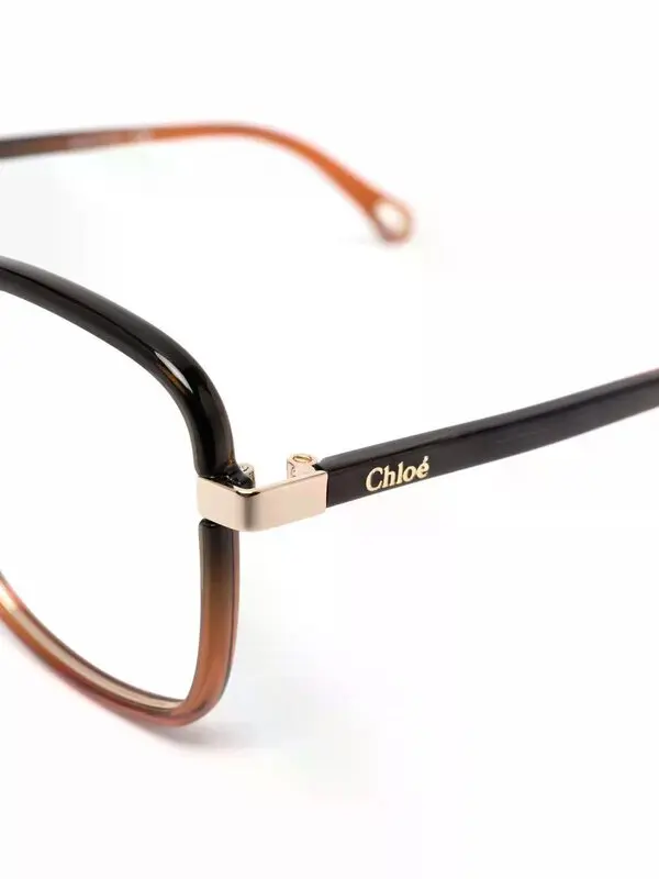 Chloé Oversized Square Frame Glasses