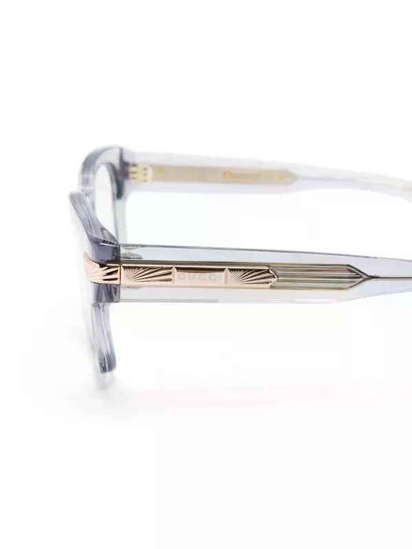 Gucci Square-frame Glasses - Grey