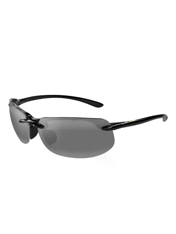 Maui Jim Rimless Curved Sunglasses