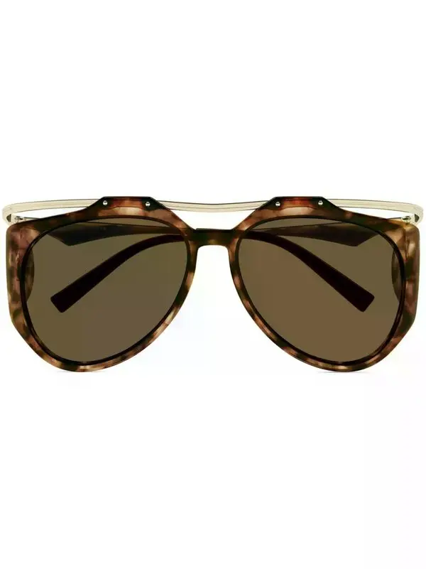 Saint Laurent Amelia Sunglasses - Brown